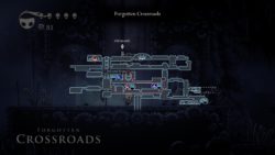 Hollow Knight Forgotten Crossroads Guide - Hold To Reset