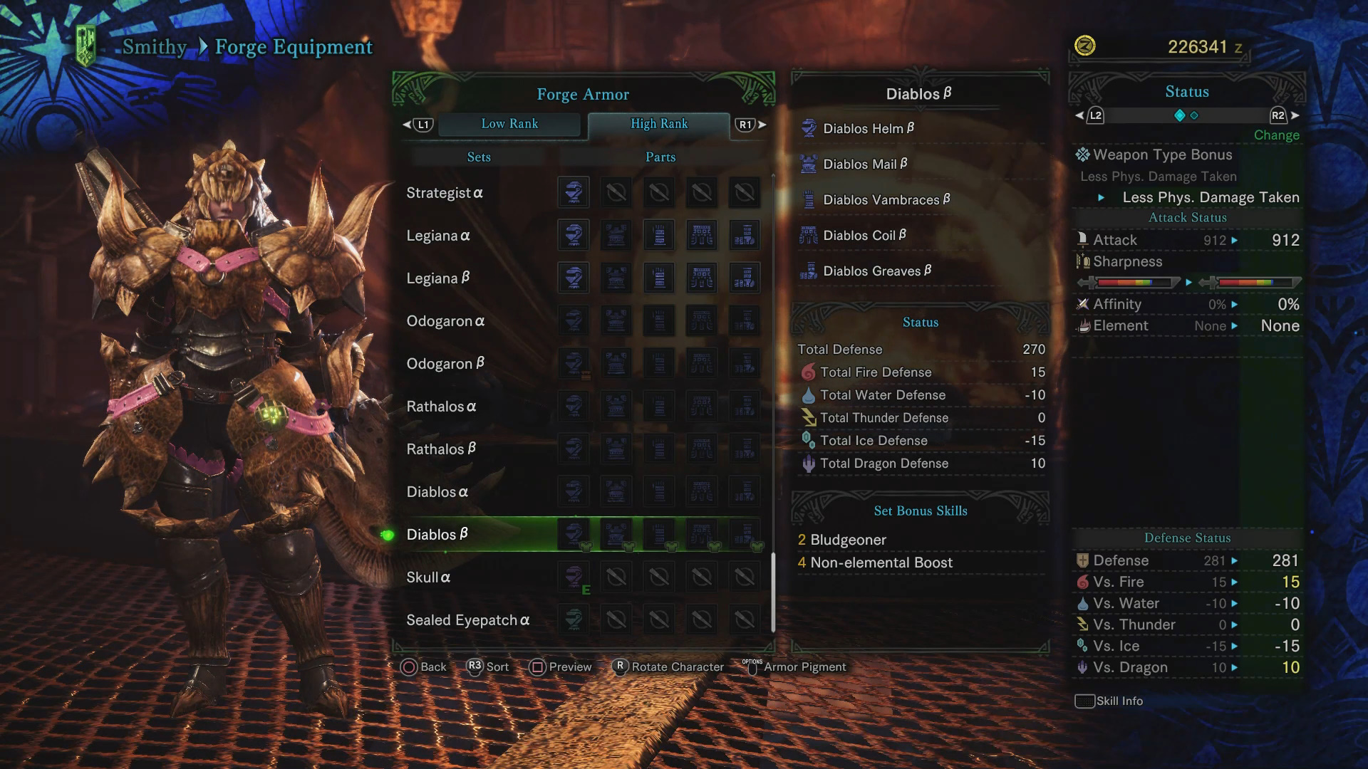 Diablos Guide: Monster Weakness, Carves & Rewards, Armor Sets - Monster ...