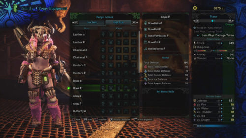 High Rank Armor List: Alpha and Beta Sets - Monster Hunter World