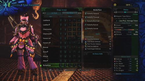 High Rank Armor List: Alpha and Beta Sets - Monster Hunter World