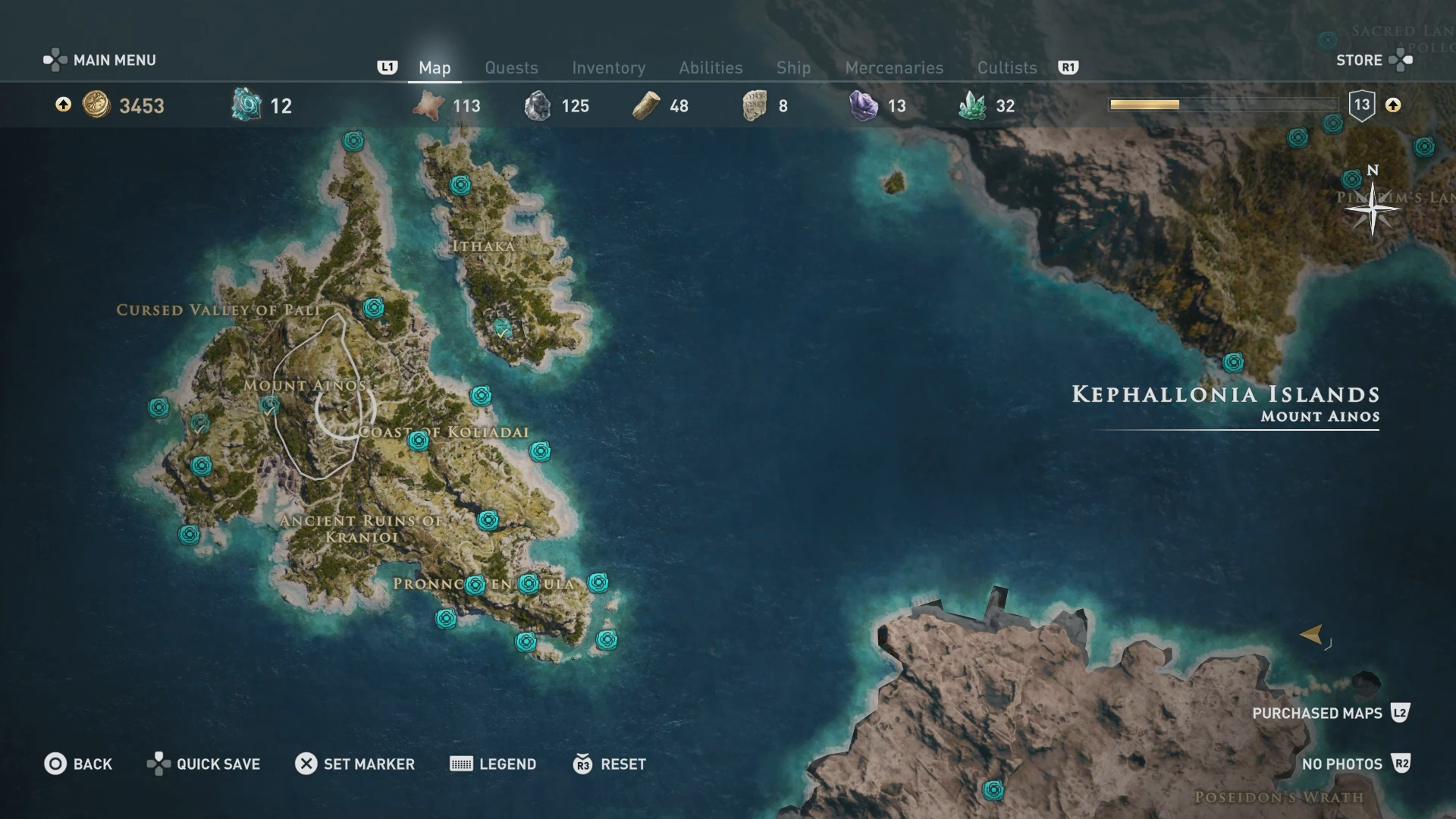 Assassins Creed Odyssey Interactive Map Maps Location Catalog On – Eroppa