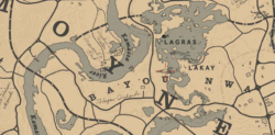 Legendary Animals Map in Red Dead Redemption 2 - Hold To Reset