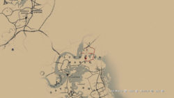 Legendary Animals Map in Red Dead Redemption 2 - Hold To Reset