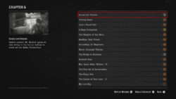 All Level Checklists in Red Dead Redemption 2 - Hold to Reset