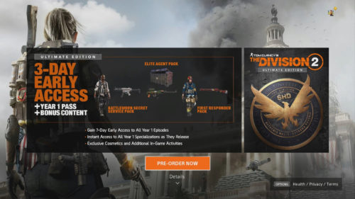 How to Access The Division 2 DLC Items - Hold to Reset