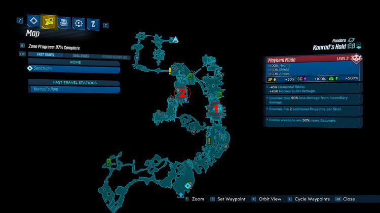 Borderlands 3: All Named Enemies Locations - Hold To Reset