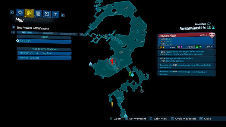 Borderlands 3: All Named Enemies Locations - Hold To Reset