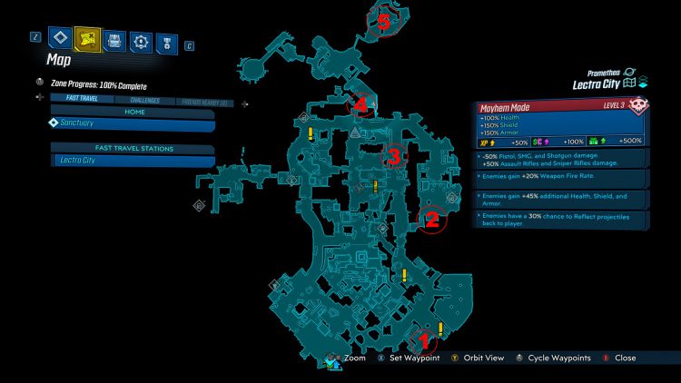 Borderlands 3: All Named Enemies Locations - Hold To Reset