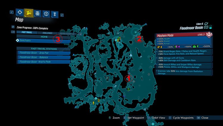 Borderlands 3: All Named Enemies Locations - Hold To Reset