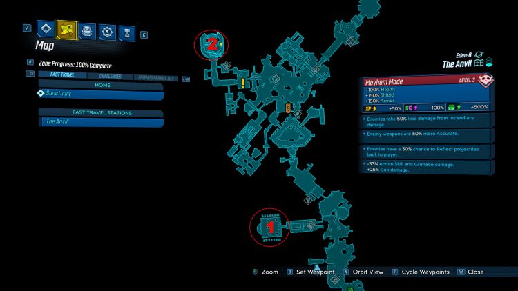Borderlands 3: All Named Enemies Locations - Hold To Reset