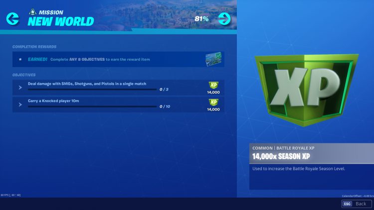 Fortnite Chapter 2: New World Mission Guide (Season Challenges) - Hold ...