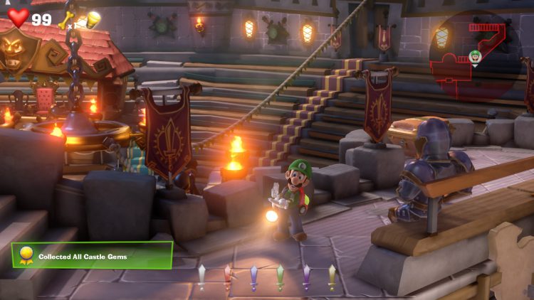 Luigi's Mansion 3: All 6F Gem Locations - Collected All Castle ...