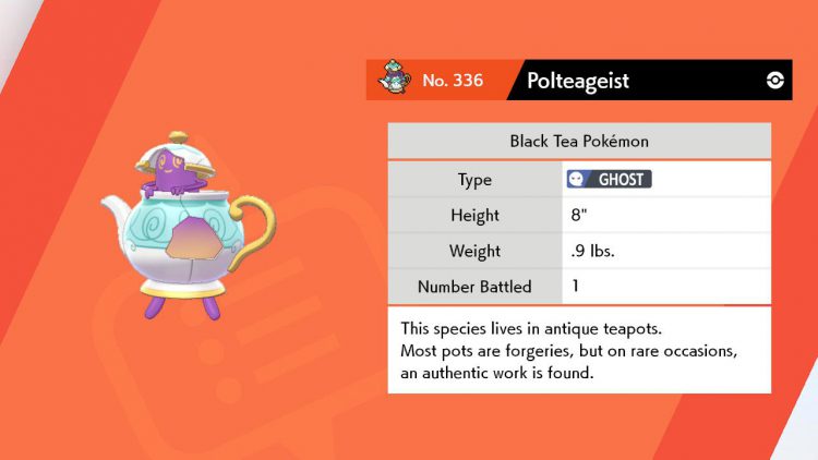 How to Evolve Sinistea into Polteageist in Pokemon Sword and Pokemon ...