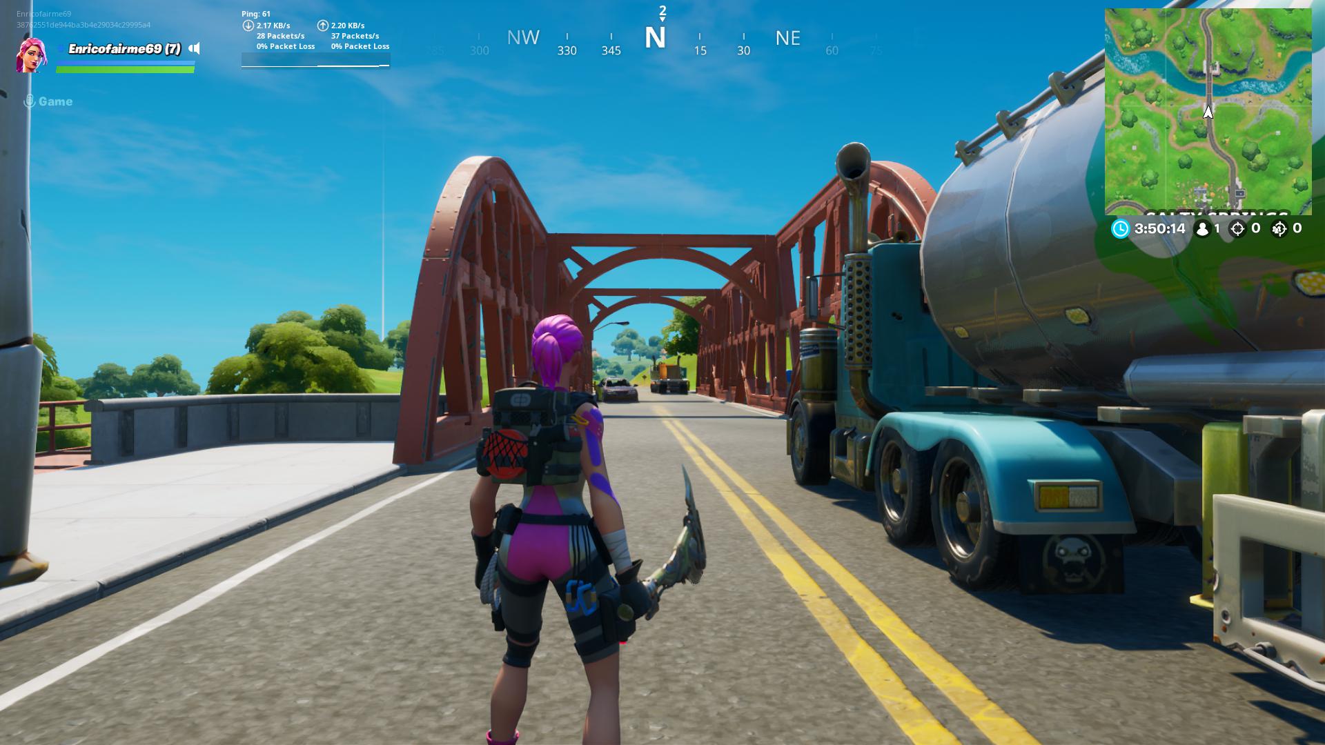 Fortnite Cameo vs Chic Challenge: Exact Bridge Locations - Hold To Reset