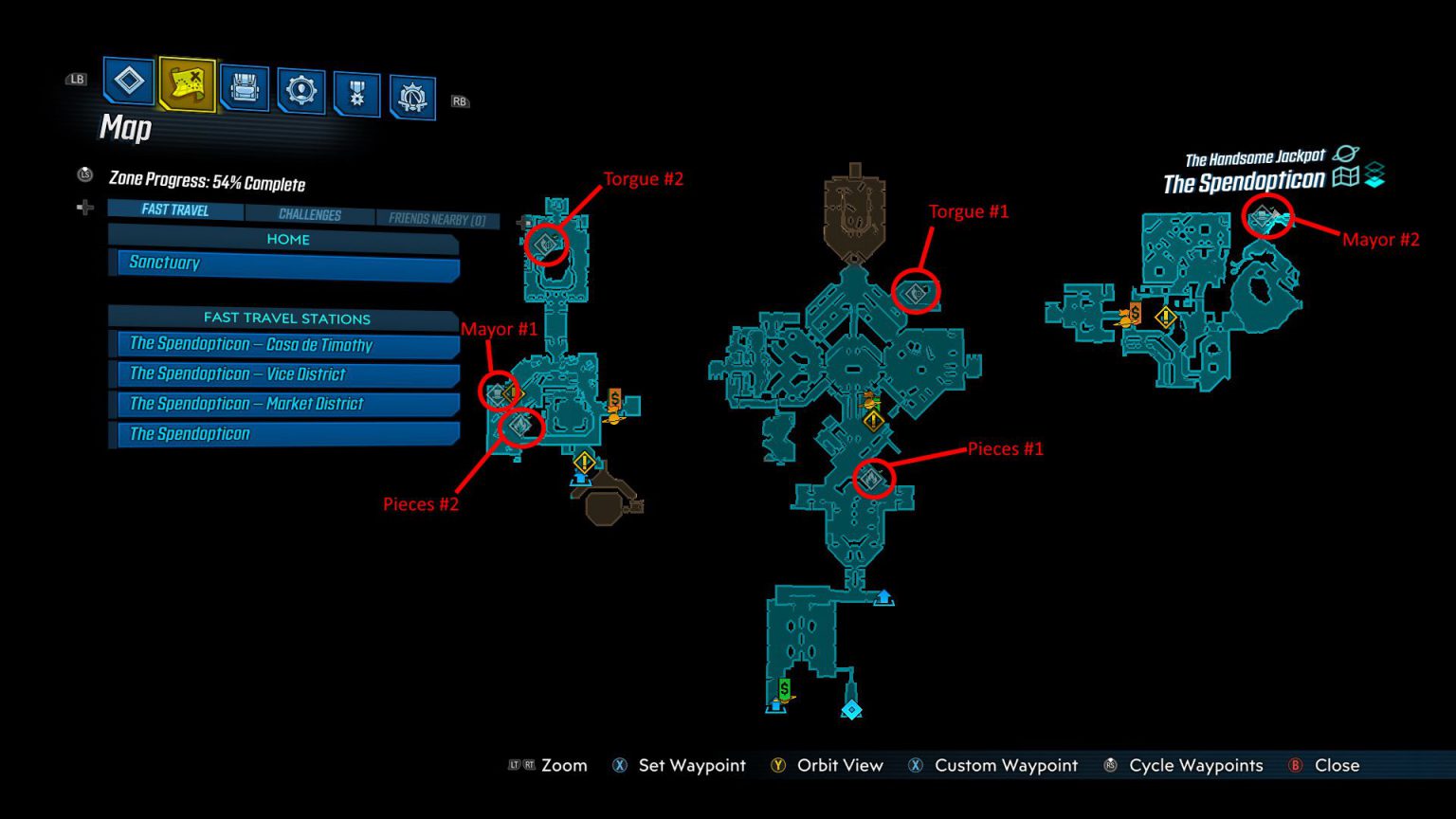 Borderlands 3: The Spendopticon Crew Challenges Guide - Hold To Reset