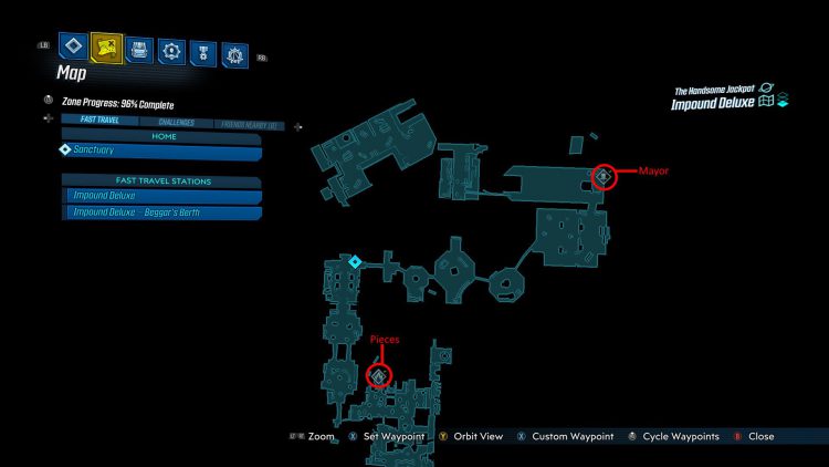 Borderlands 3: Impound Deluxe Crew Challenges Guide - Hold To Reset