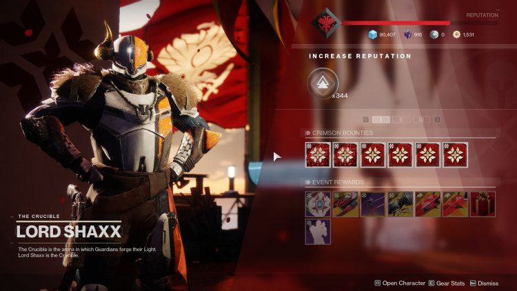 Destiny 2: Crimson Days Guide - Hold To Reset