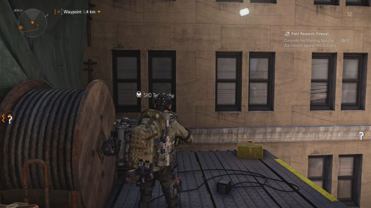 The Division 2: Battery Park SHD Tech Cache Locations - Hold to Reset