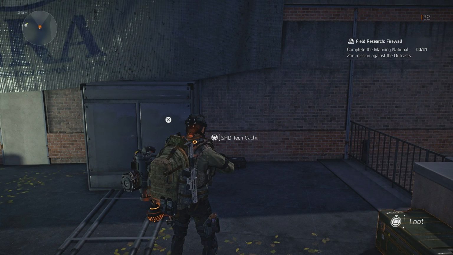 The Division 2: Two Bridges SHD Tech Cache Locations - Hold to Reset