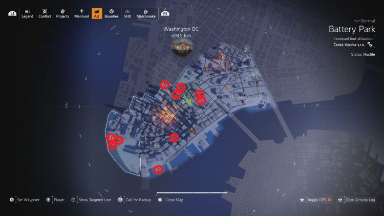The Division 2: Paul Rhodes Comms Collectibles Locations - Hold To Reset