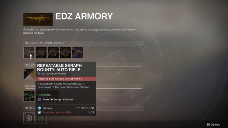 Destiny 2: Seraph Warsat Network Guide | Hold To Reset