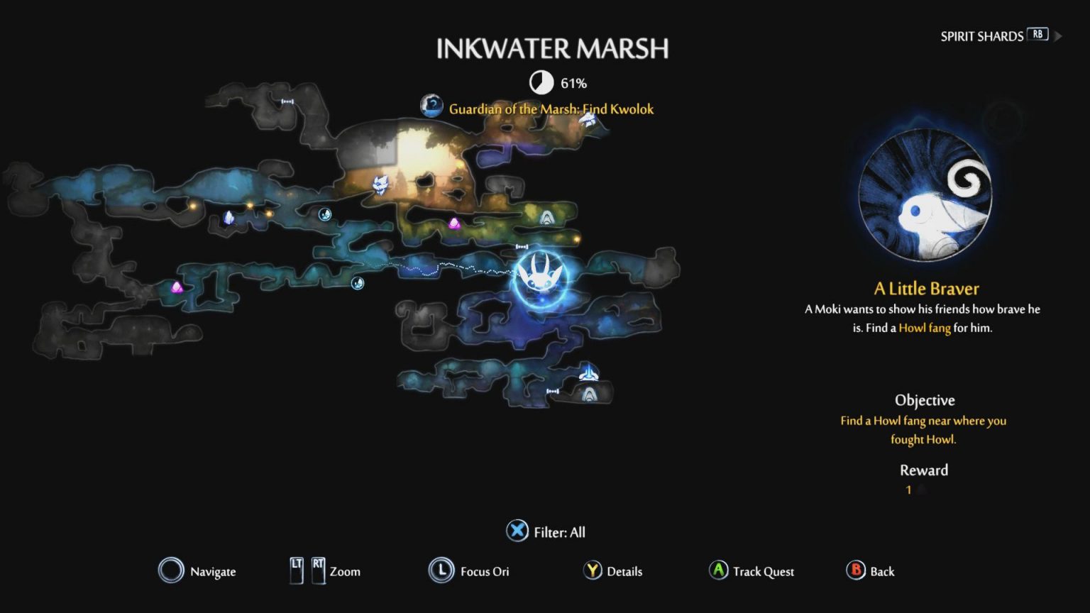 Ori and the Will of the Wisps: A Little Braver Guide - Hold To Reset