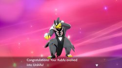 How to Evolve Kubfu in Pokemon Sword/Shield Isle of Armor - Hold to Reset