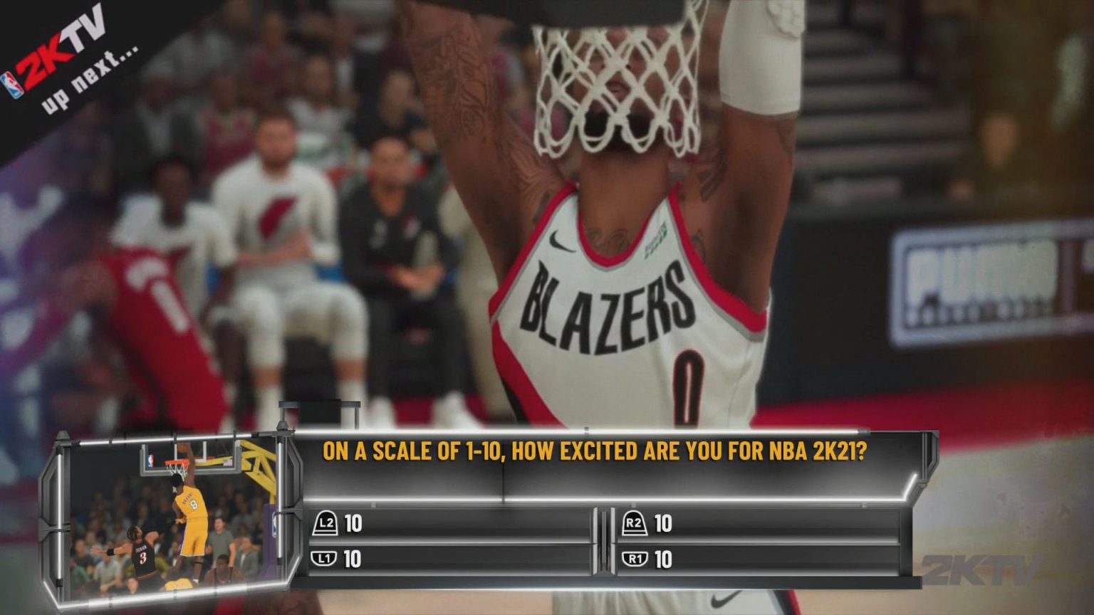 NBA 2K21 2KTV Episode 1 Answers Guide - Hold to Reset