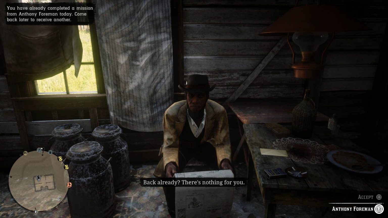 Anthony Foreman Missions - Red Dead Online Guide - Hold to Reset