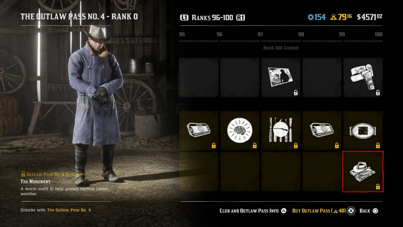 Red Dead Online: Outlaw Pass 4 Content - Hold to Reset