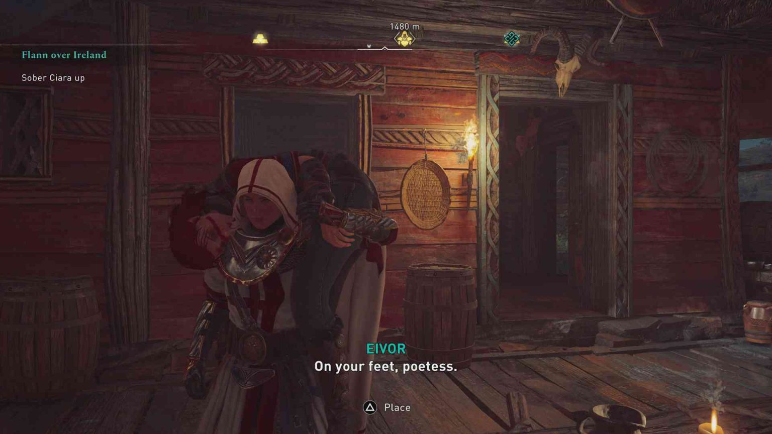 Assassin's Creed Valhalla Flann over Ireland Guide - Hold to Reset