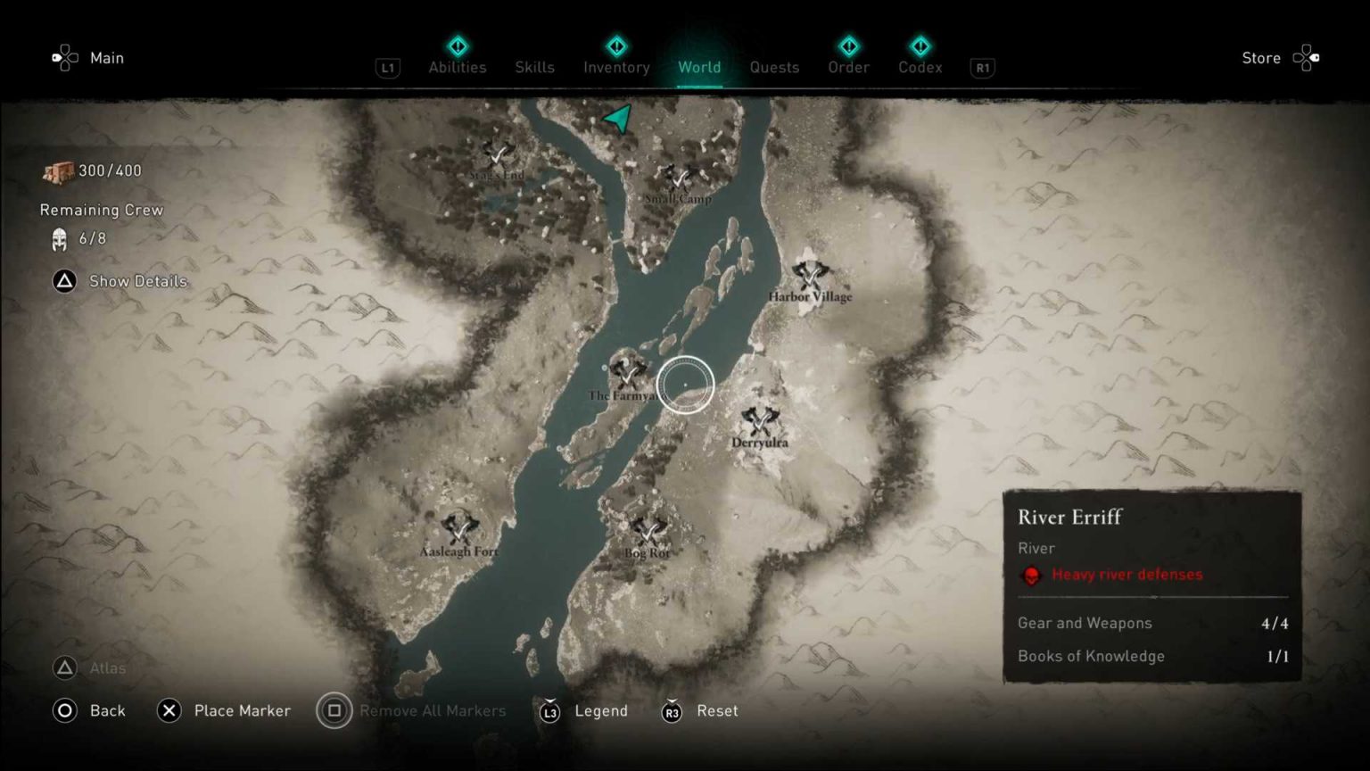River Raid Maps - Assassin's Creed Valhalla | Hold To Reset