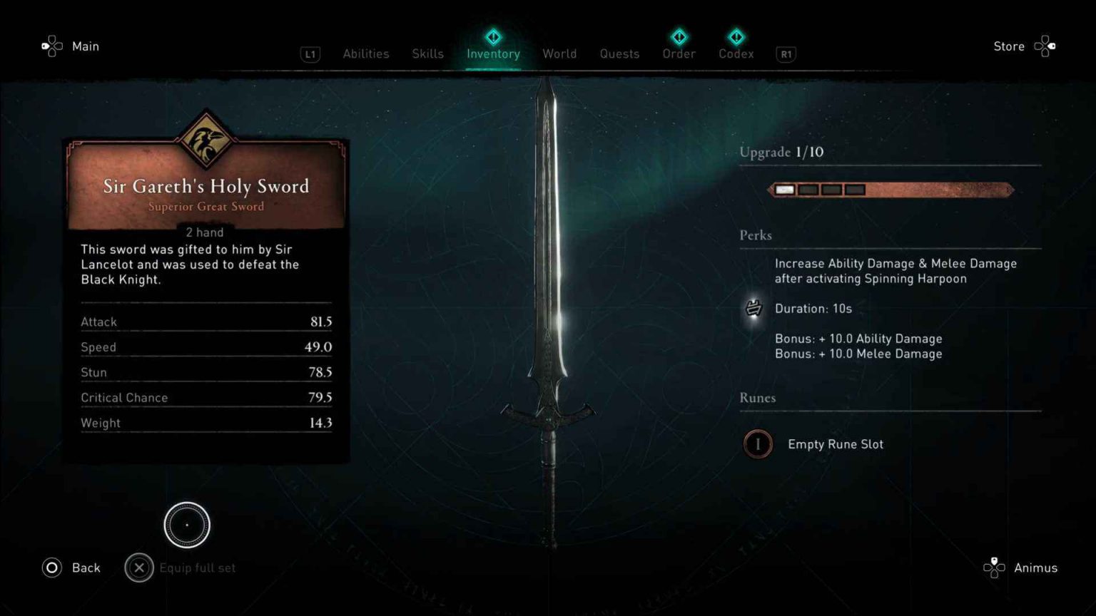 Assassin's Creed Valhalla Update 1.3.1 Weapons Guide - Hold To Reset
