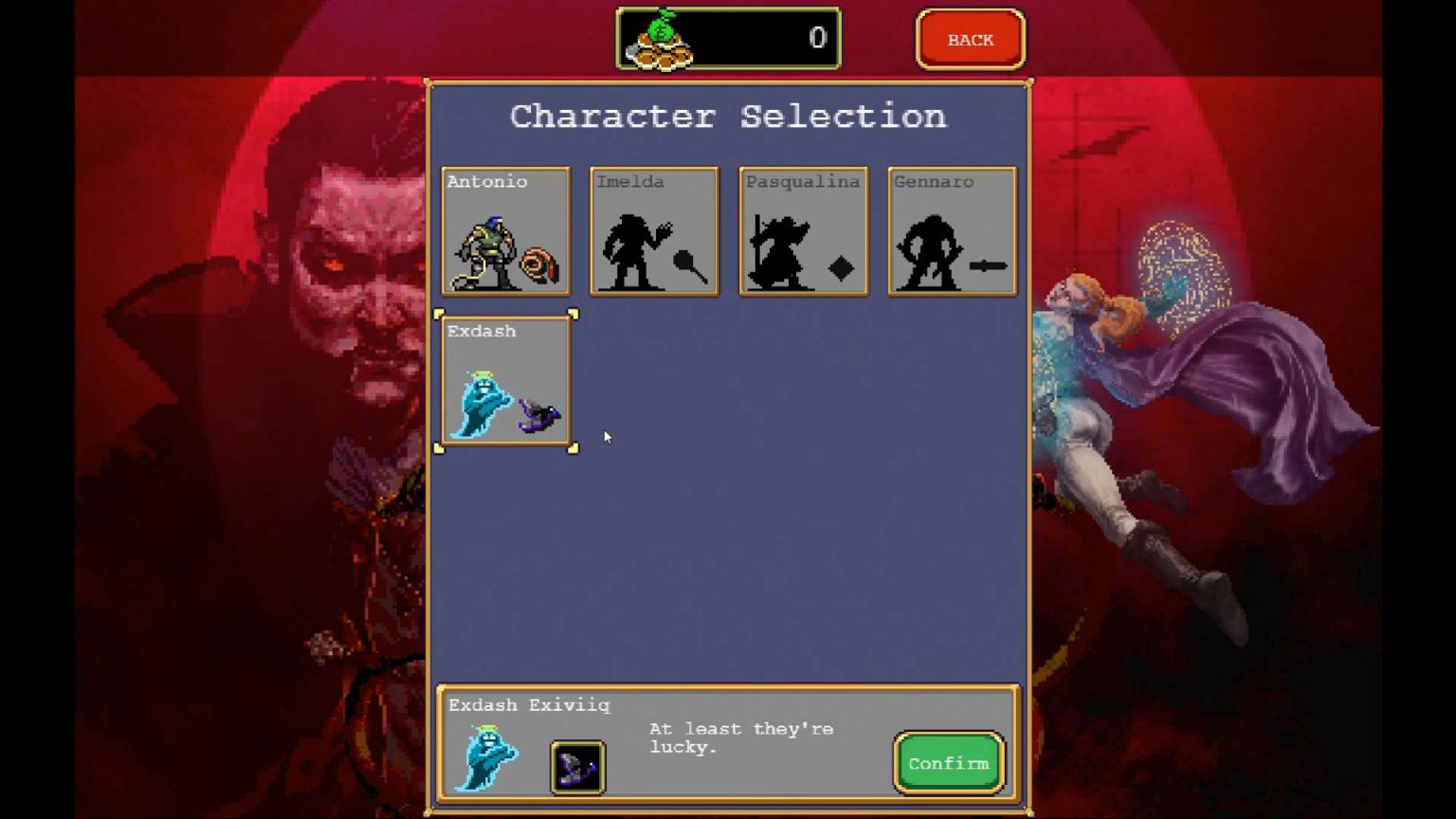 How to Unlock Exdash in Vampire Survivors - Hold to Reset