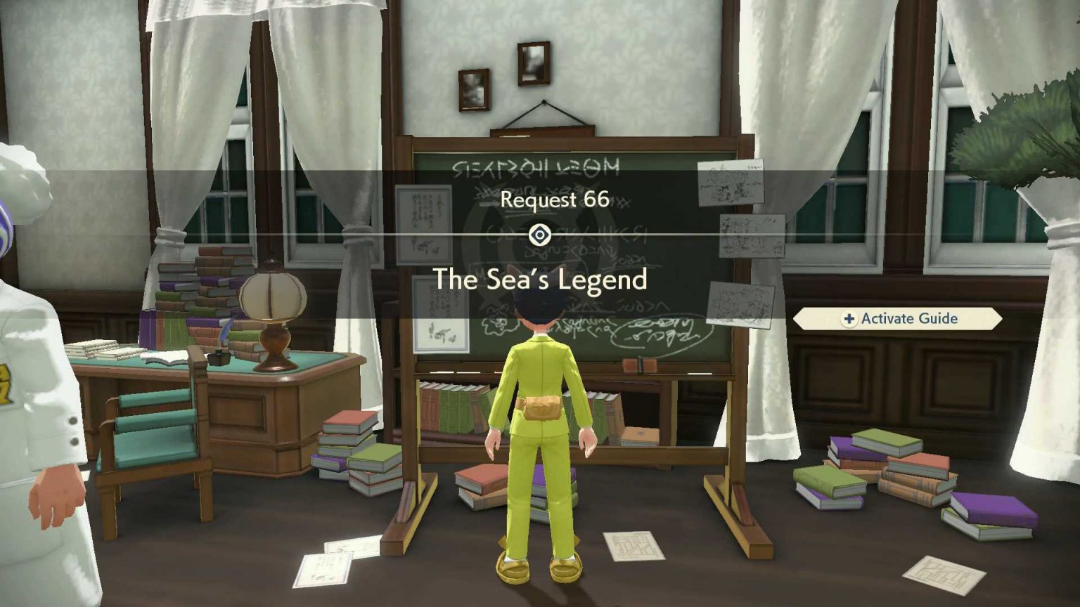 Pokémon Legends Arceus: The Sea's Legend Request Guide - Hold to Reset