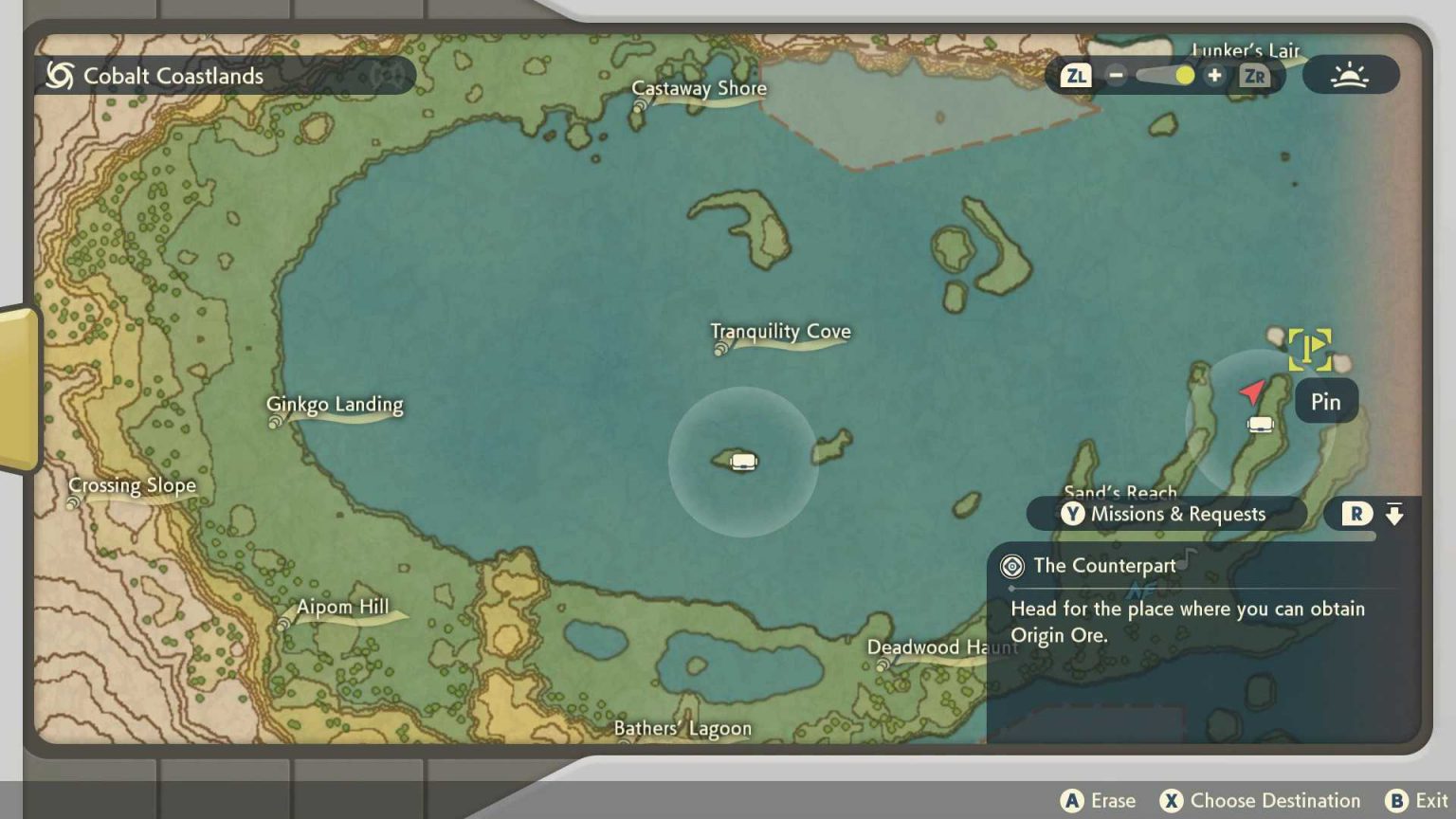 Pokémon Legends Arceus: The Sea's Legend Request Guide | Hold To Reset