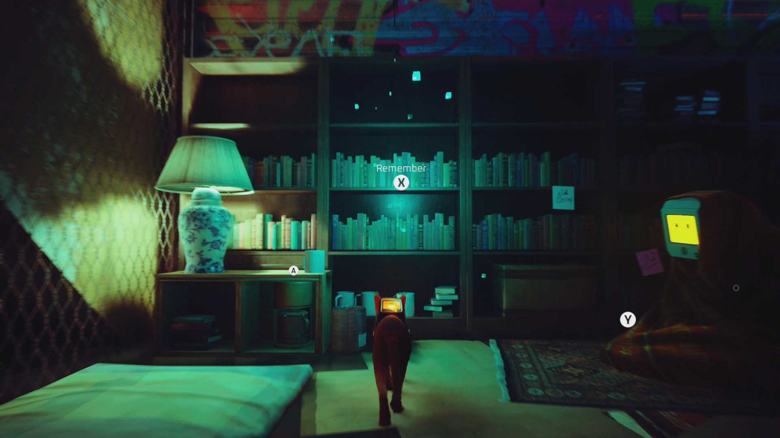 Stray B-12 Memories Locations Guide - Hold To Reset