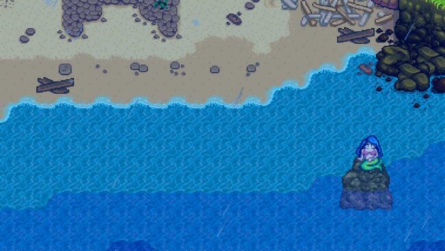 Stardew Valley Mermaid Puzzle on Ginger Island Solution - Hold to Reset