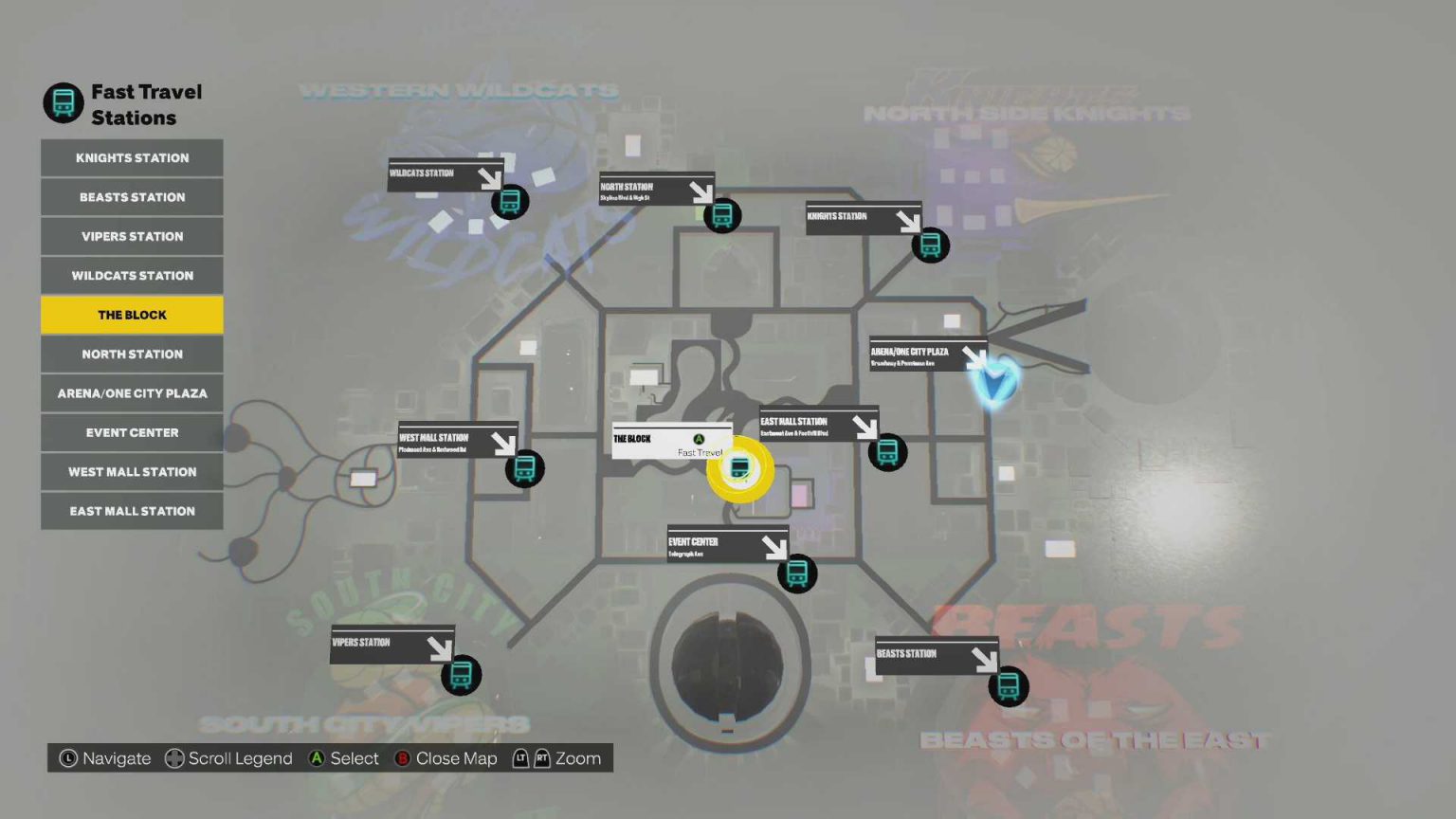 NBA 2K23 Fast Travel Guide - Hold to Reset