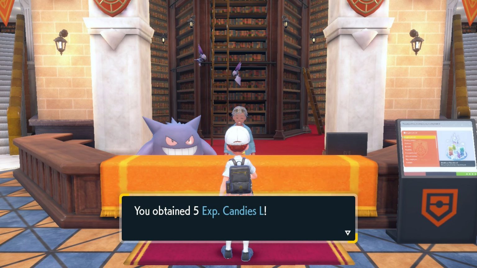 Rewards for Completing Classes - Pokemon Scarlet and Violet - Hold to Reset