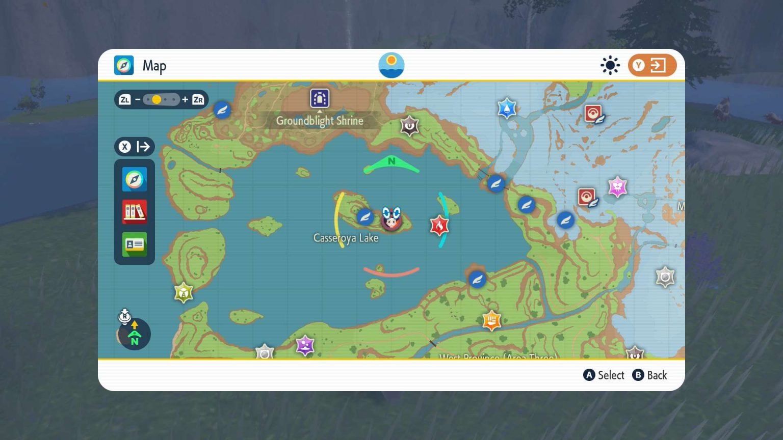Groundblight Shrine Guide - Pokemon Scarlet and Violet - Hold To Reset
