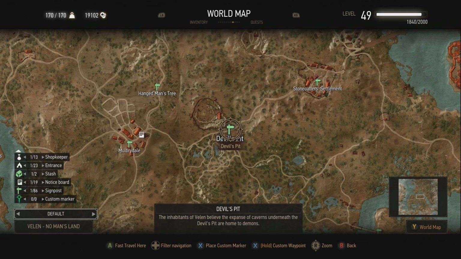 The Witcher 3 Forgotten Wolf Armor & Swords - Hold To Reset