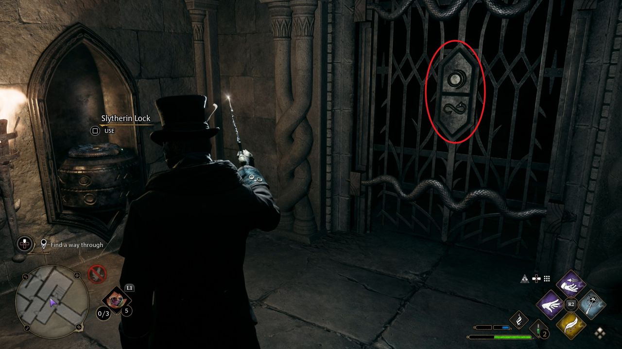 Hogwarts Legacy Slytherin Locks Solutions Hold To Reset