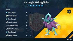 Walking Wake Tera Raid Event Guide - Hold to Reset