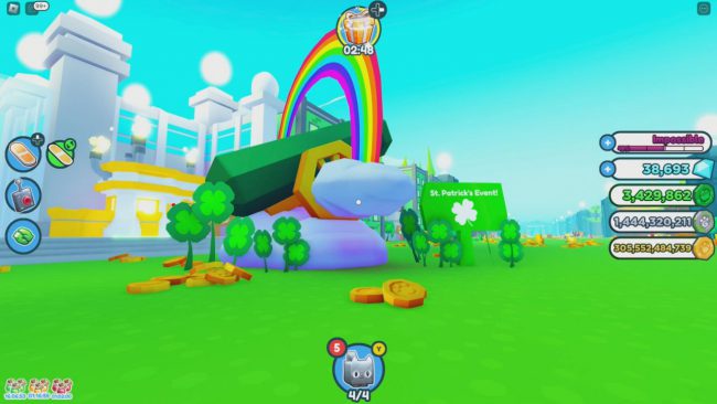 Pet Simulator X St Patrick's Event Guide - Hold to Reset