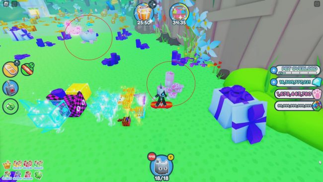 Pet Simulator X Easter Currency - Hold to Reset