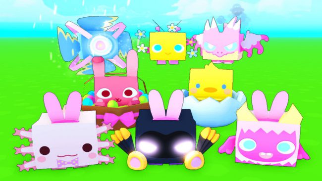 Pet Simulator X Easter Update Pets - Hold to Reset
