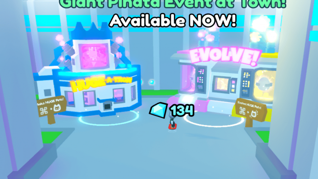 Pet Simulator X Evolve Machine - Hold to Reset