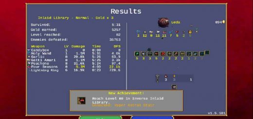 How to Unlock Leda in Vampire Survivors - Hold To Reset