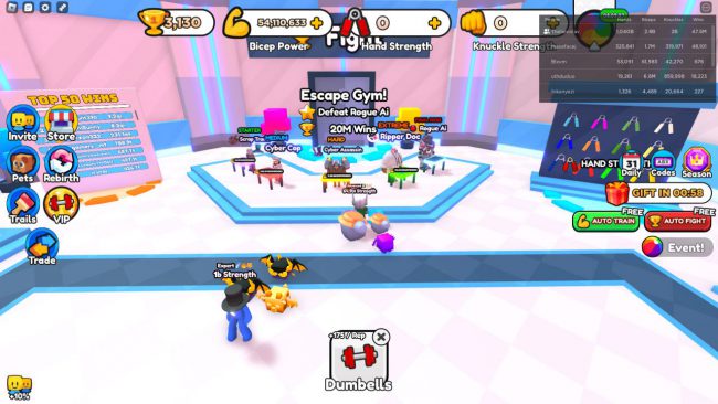 Arm Wrestle Simulator Gym World - Hold to Reset